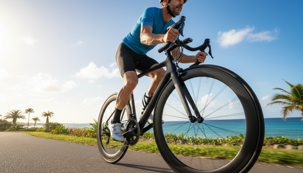 Muskelaufbau durch regelmäßiges Radfahren